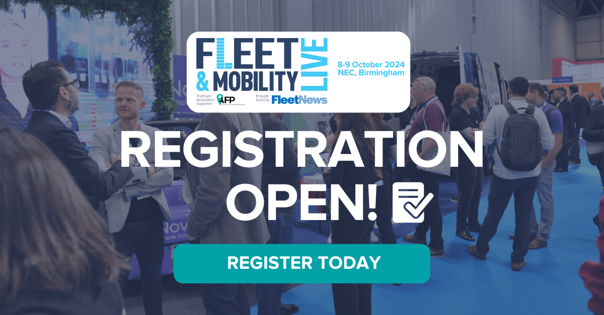 Registration opens for Fleet & Mobility Live 2024: more than 200 fleets already signed up ...