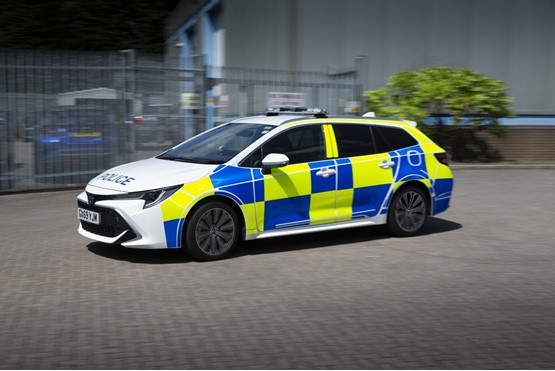 Toyota demonstrates Corolla to Police forces across the UK | Fleet News