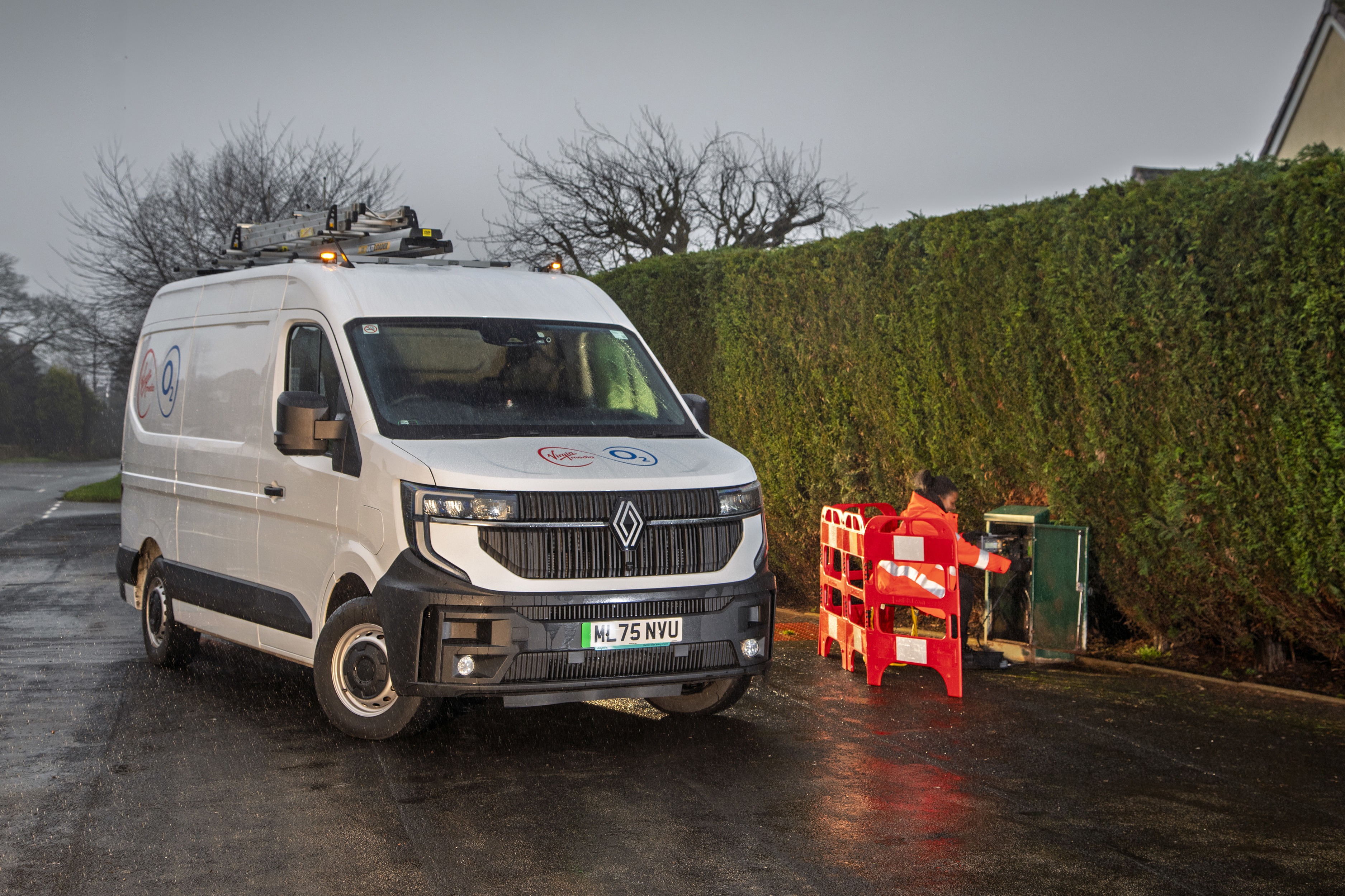 Virgin Media O2 orders more than 100 electric Renault vans | Fleet ...