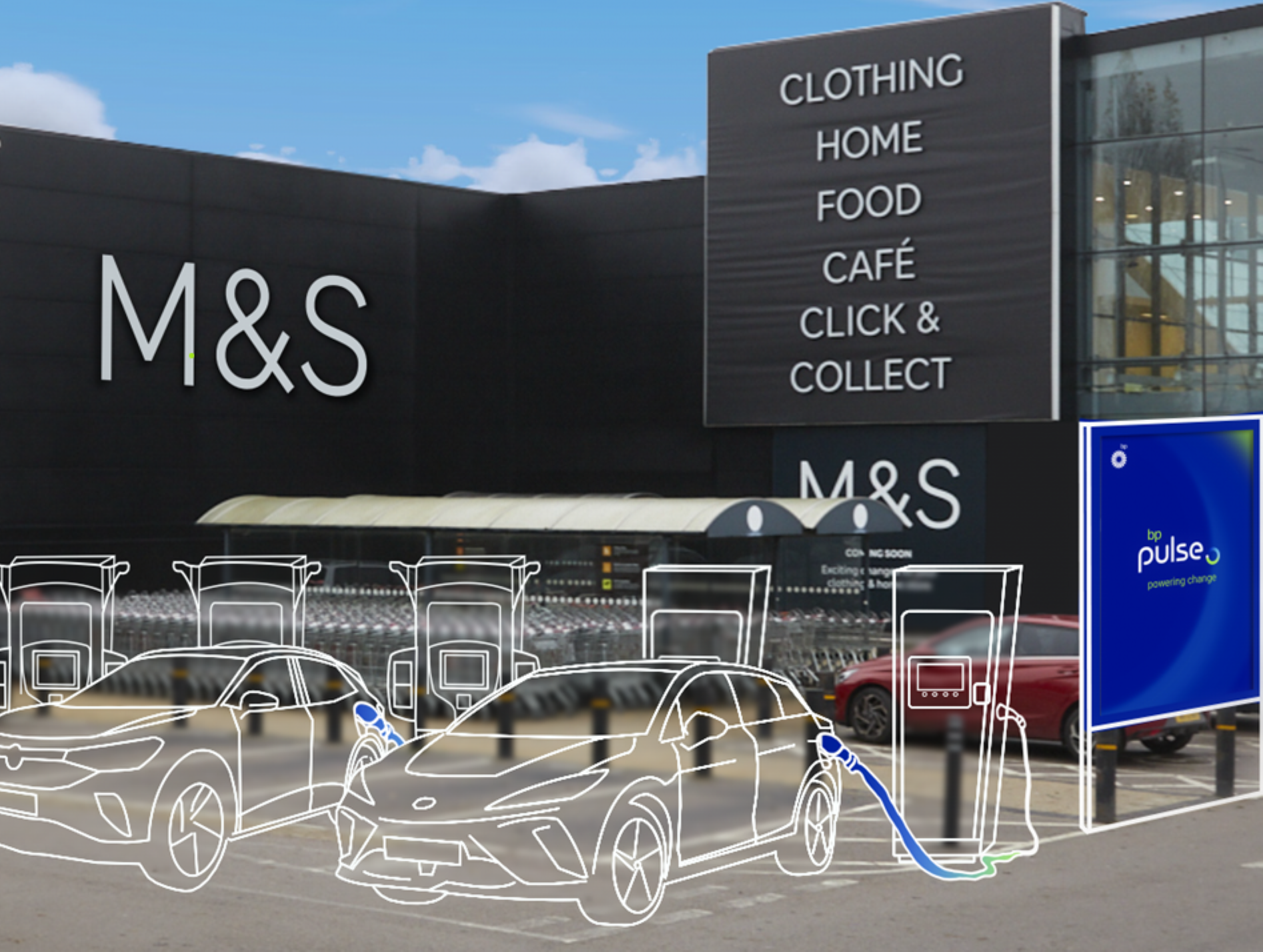 BP Pulse and M&S sign deal to install up to 900 charge points ...