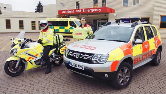 Dacia provides Duster to volunteer emergency blood transport service ...