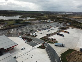 Extra MSA opens new motorway service area at Leeds Skelton Lake | Fleet ...
