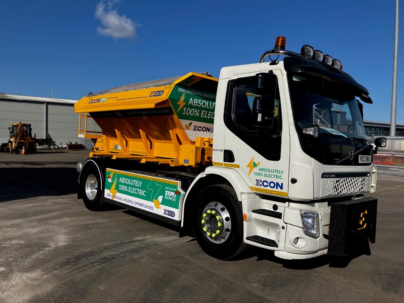 Fully electric gritter joins Ringway fleet | Electric vehicles