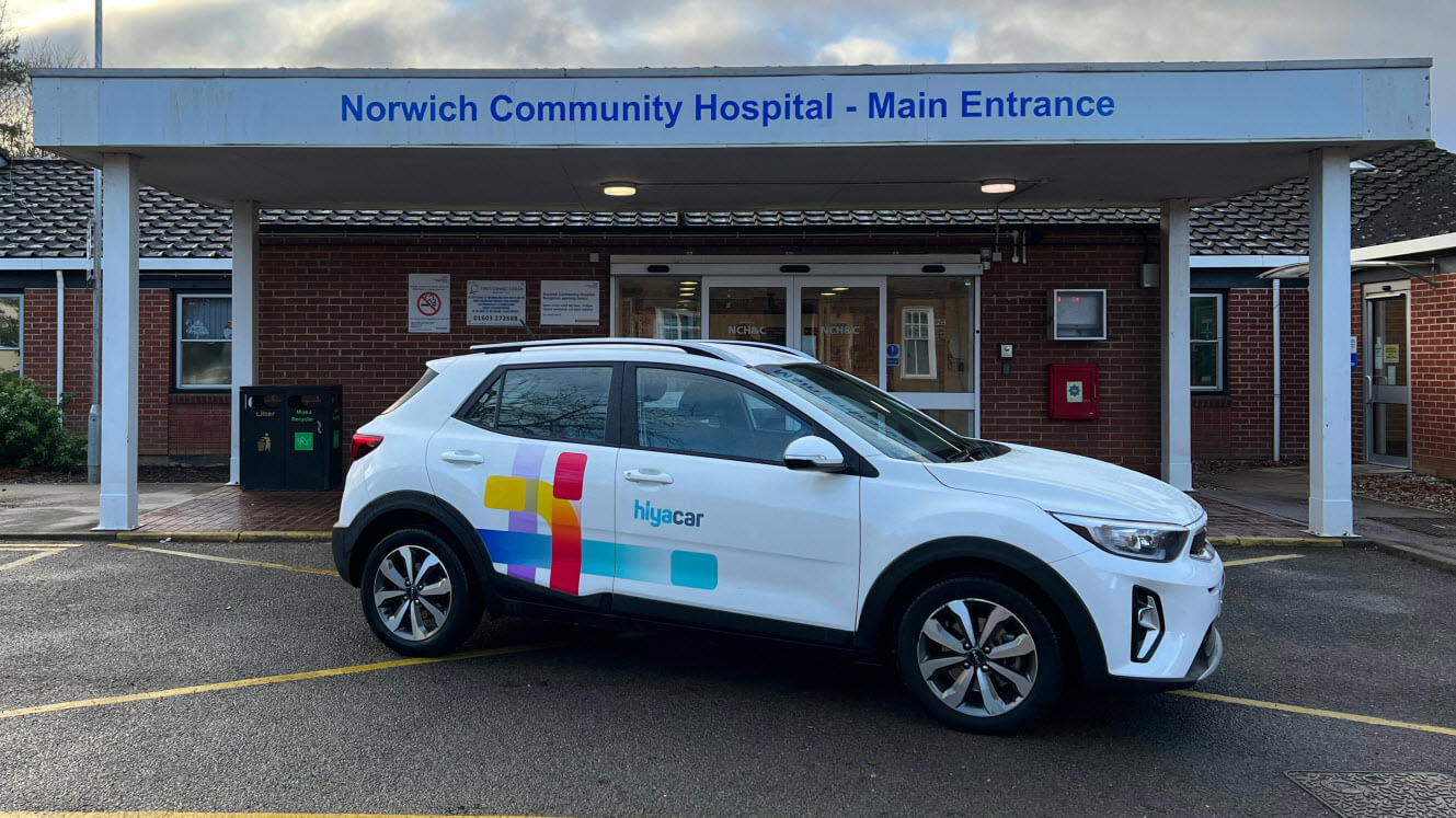 Hiyacar announces partnership with NHS Trust in Norfolk | hiyacar