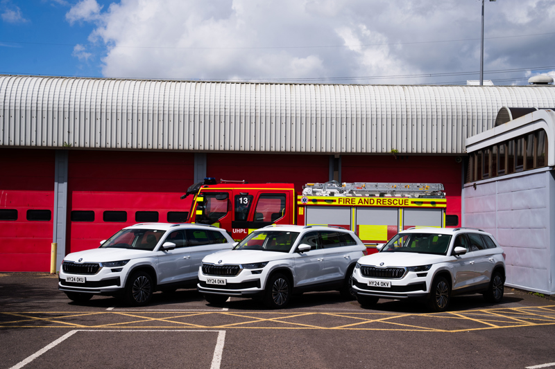 Hampshire & Isle of Wight Fire and Rescue adds Skoda Kodiaqs to fleet ...