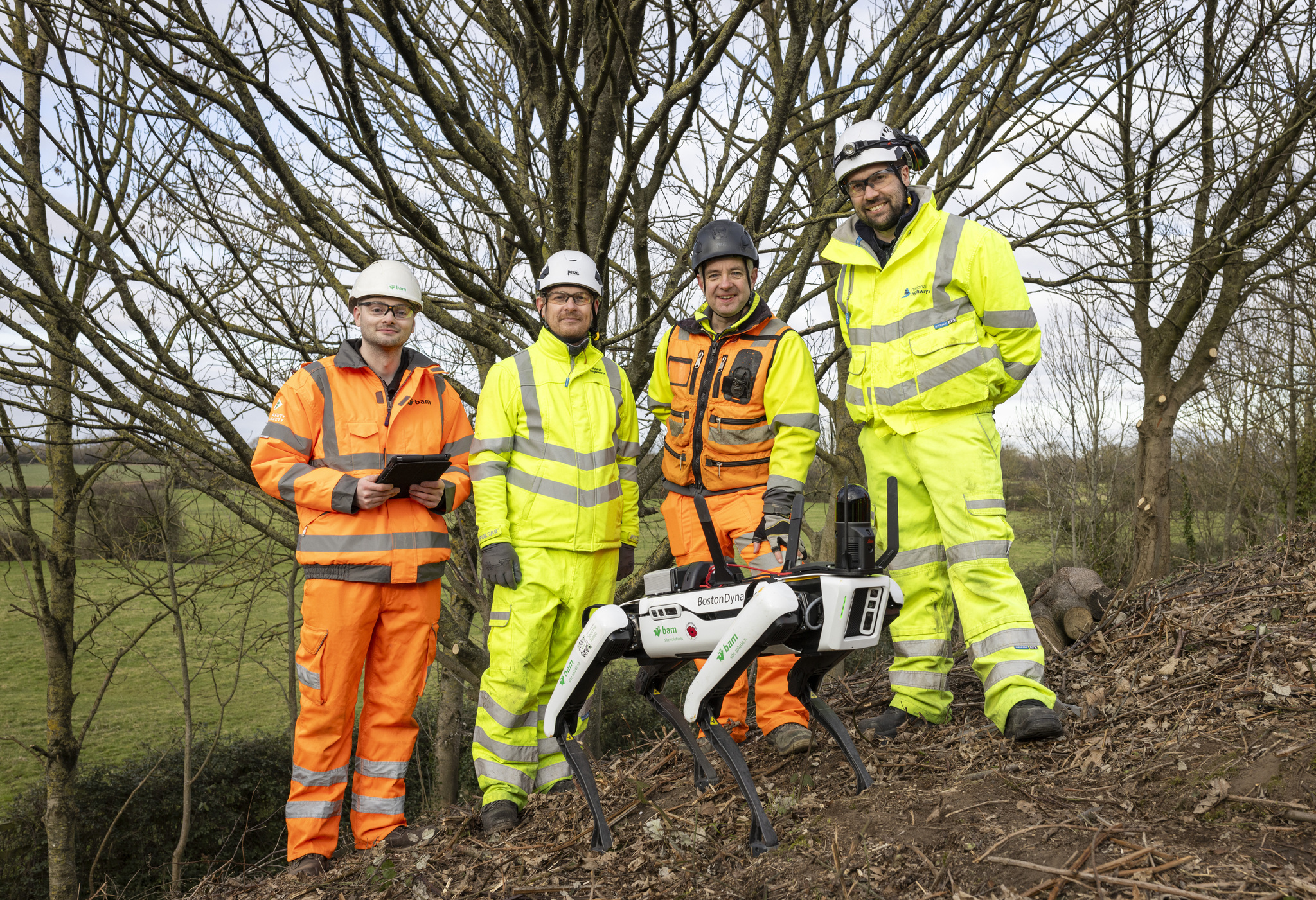 Robotic dog deployed by National Highways | National Highways