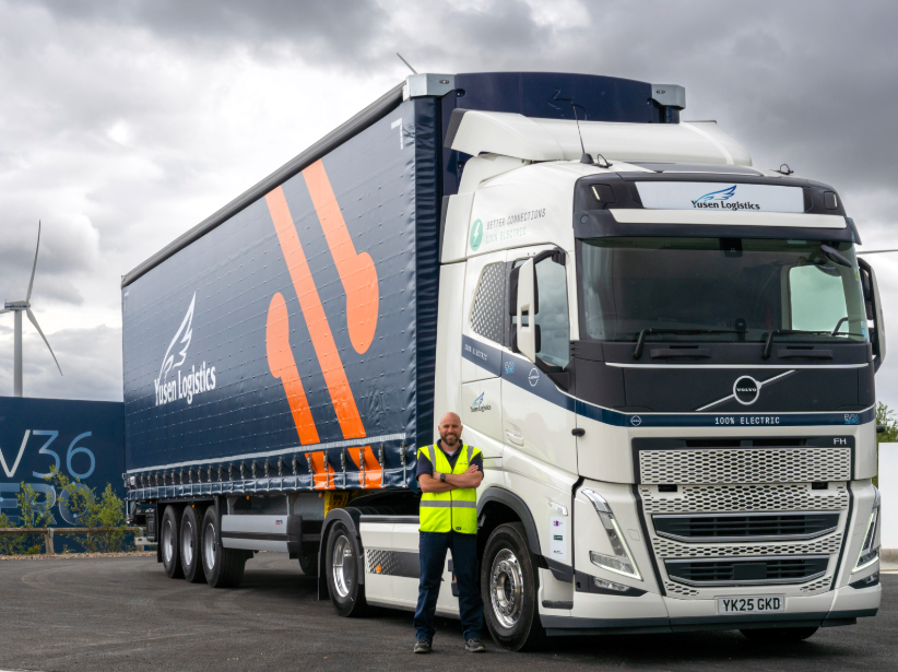 Yusen delivers the goods to Nissan in an electric HGV | Charging ...