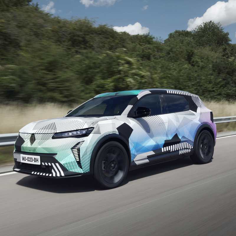 All-electric Renault Scenic E-Tech to be unveiled in September ...