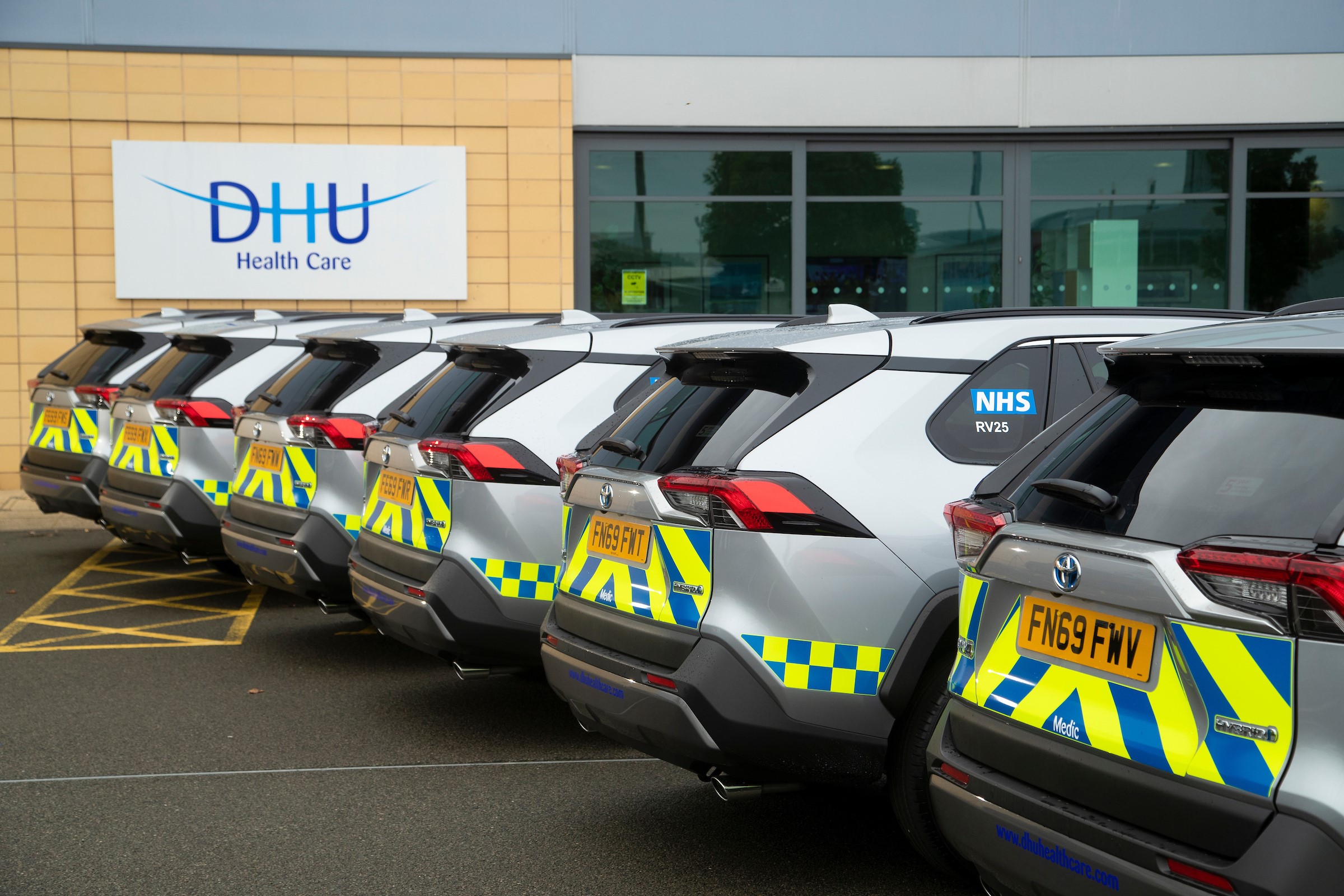 Eight RAV4 hybrids ordered for DHU Health Care | Fleet News