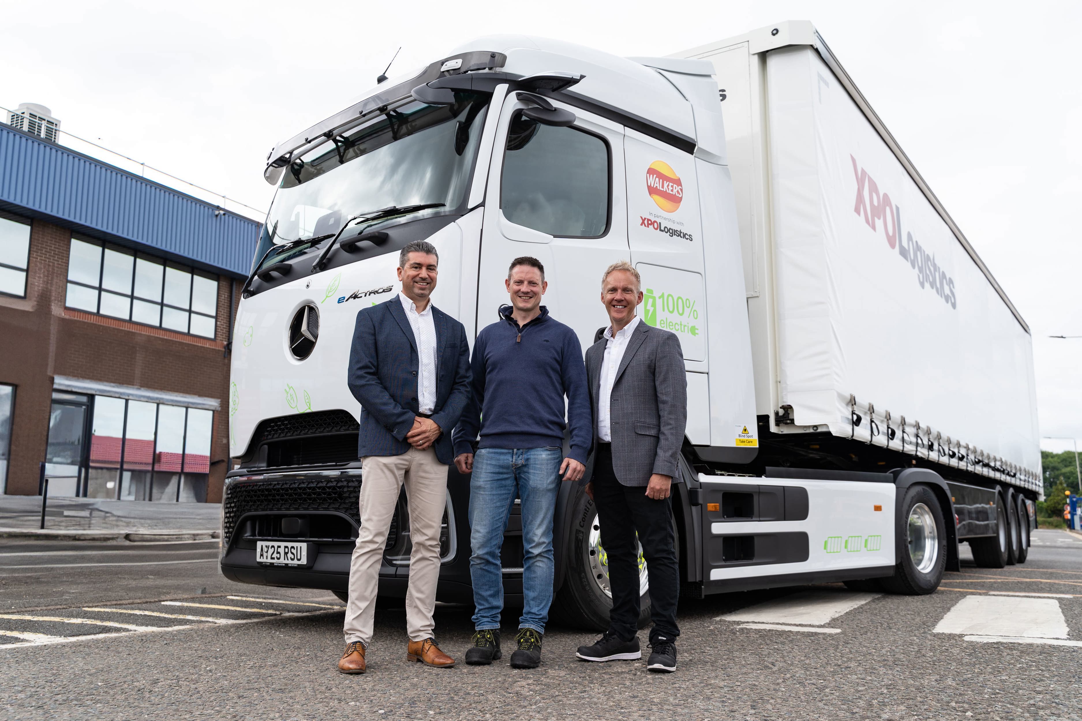 XPO Logistics chooses Mercedes-Benz electric trucks for PepsiCo fleet ...