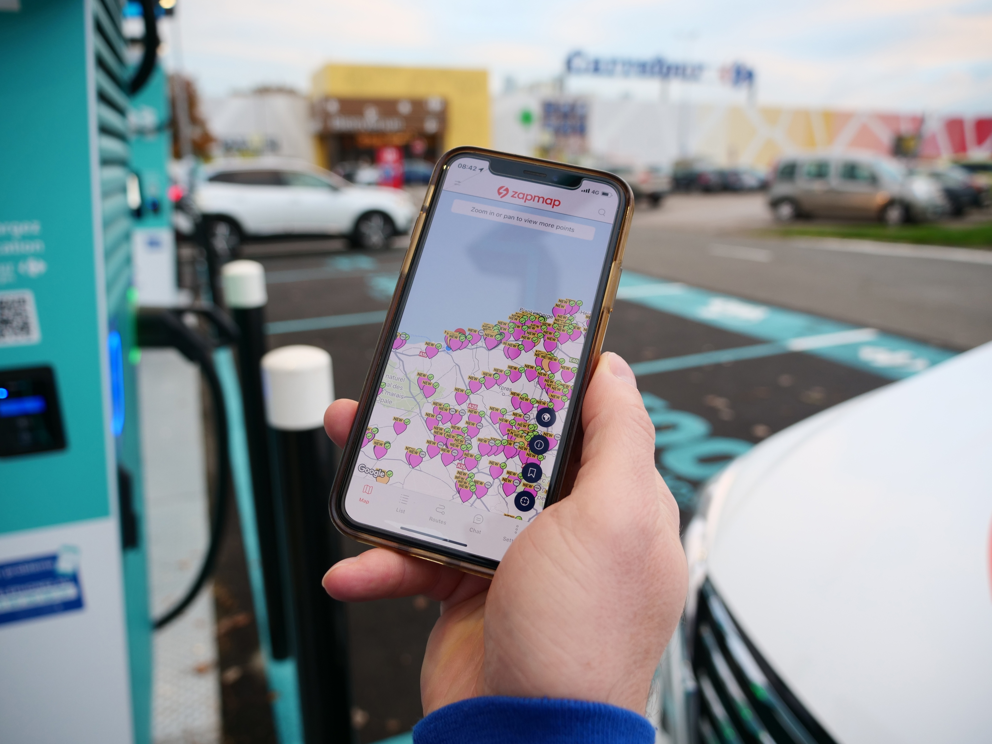 Zapmap starts mapping charge points in Europe | Charging & infrastructure