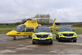 Skoda Kodiaq vRS joins Air Ambulance fleet | Fleet News