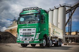 Owner-operator Tony Gough celebrates 20 years with Volvo FH tipper ...