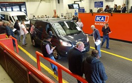 Demand high for used vans at BCA | Fleet News