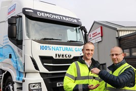 Calor takes delivery of Iveco Stralis 6x2 LNG truck | Fleet News