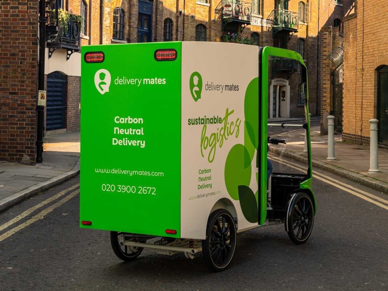 EAV2Cubed eCargo bikes being used by Delivery Mates | e-cargo bikes