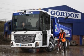 GF Gordon takes delivery of a Mercedes-Benz Econic tipper | Fleet News