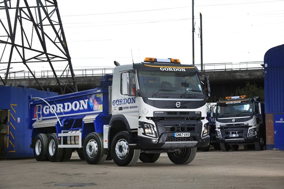 Volvo FMX is first choice for Gordon Group | Fleet News