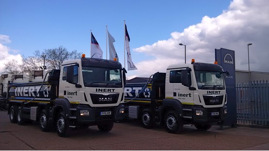 MAN supplies turn-key tippers to Inert Recycling | Fleet News