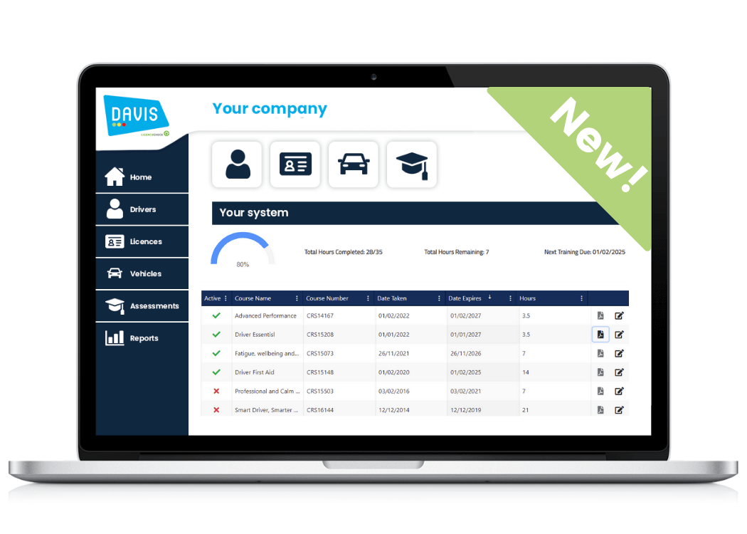 LicenceCheck adds new drivers’ CPC hours feature to DAVIS platform ...