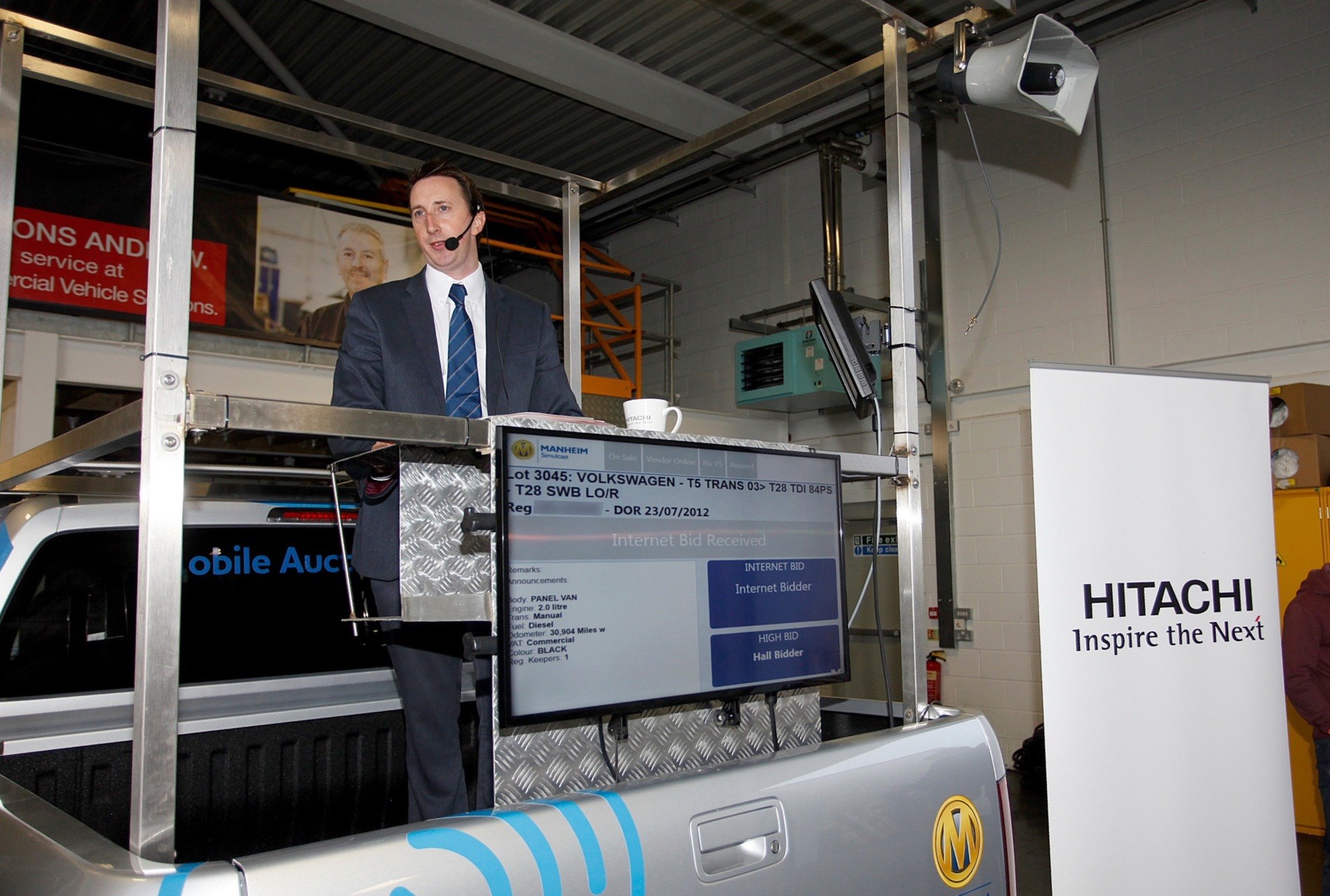 Manheim mobile auction a success, says Hitachi Capital | Fleet News