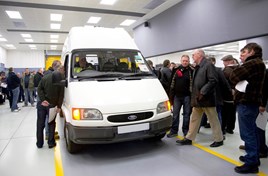 Manheim celebrates 50th anniversary of Ford Transit | Fleet News