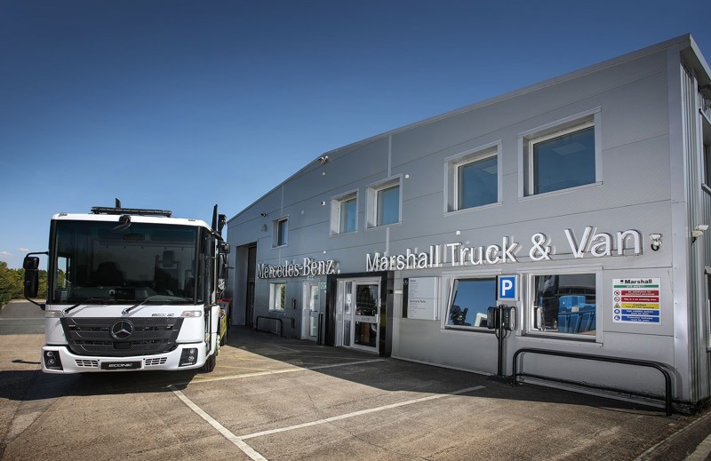 Marshall Truck & Van invests £1m to upgrade Andover facilities ...