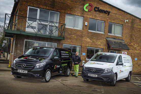 Clancy introduces Mercedes-Benz eVito vans to its fleet | electric vans