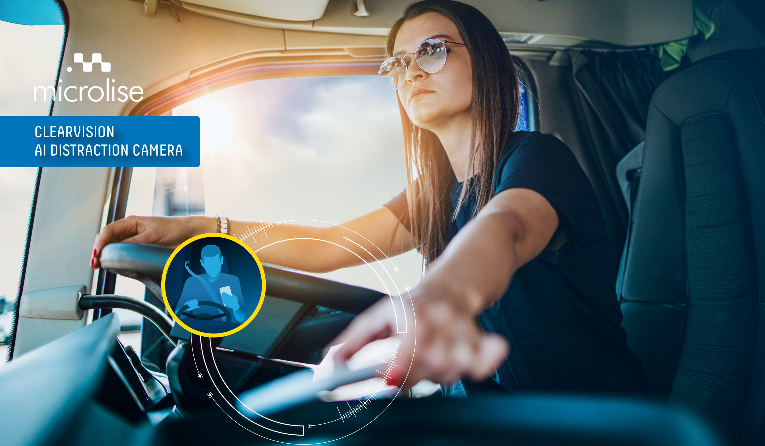 Free 60-day trial of Microlise AI distraction camera | Telematics