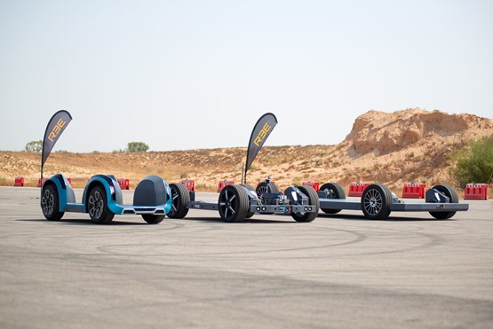 REE Automotive showcases three fully modular EV platforms | Fleet News