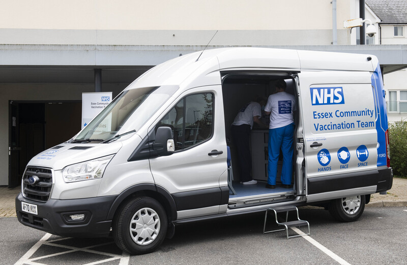 NHS to use converted Ford Transit to boost Covid-19 vaccination uptake ...