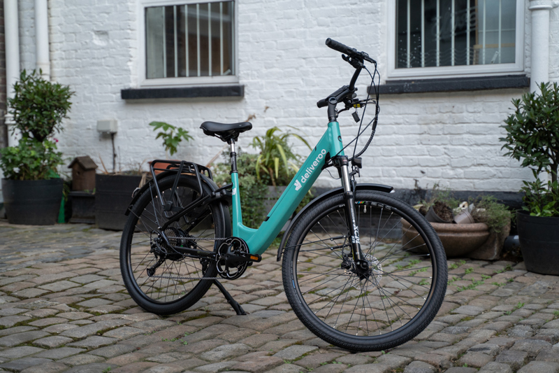 Deliveroo trials Volt e-bikes | last mile delivery
