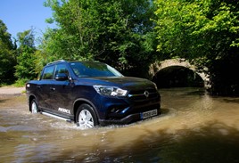 SsangYong Musso pick-up truck first drive review | Fleet News